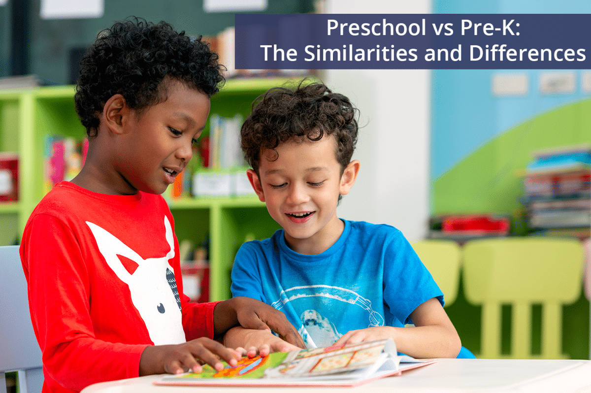 Preschool Vs Pre K The Similarities And Differences