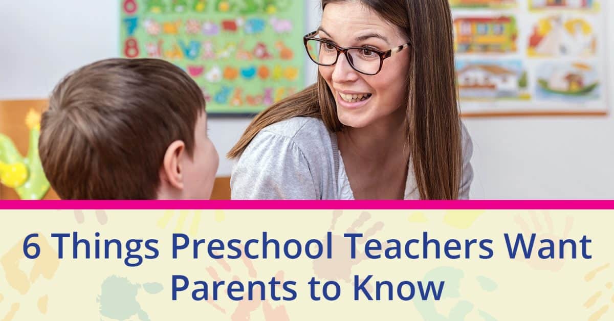 6 Things Preschool Teachers Want Parents to Know - Giggle and Grow ...